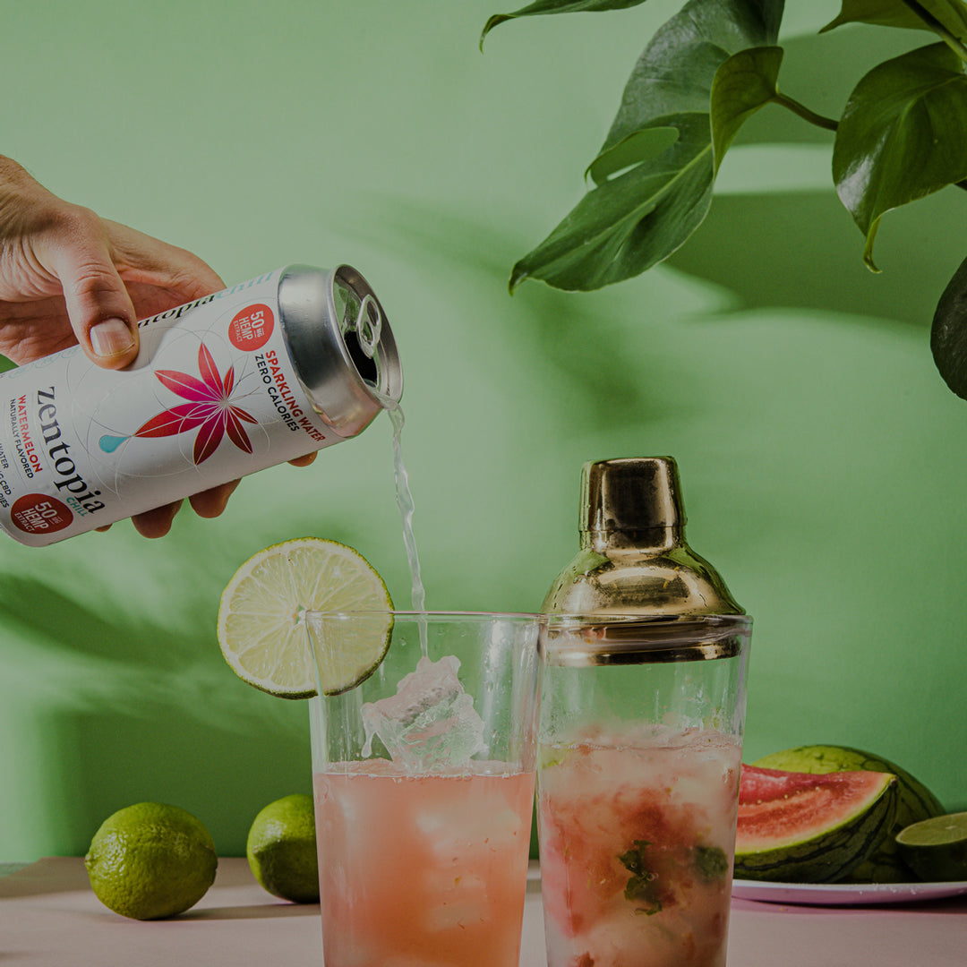 Zentopia - 50mg CBD Beverages that taste so good you can feel it.