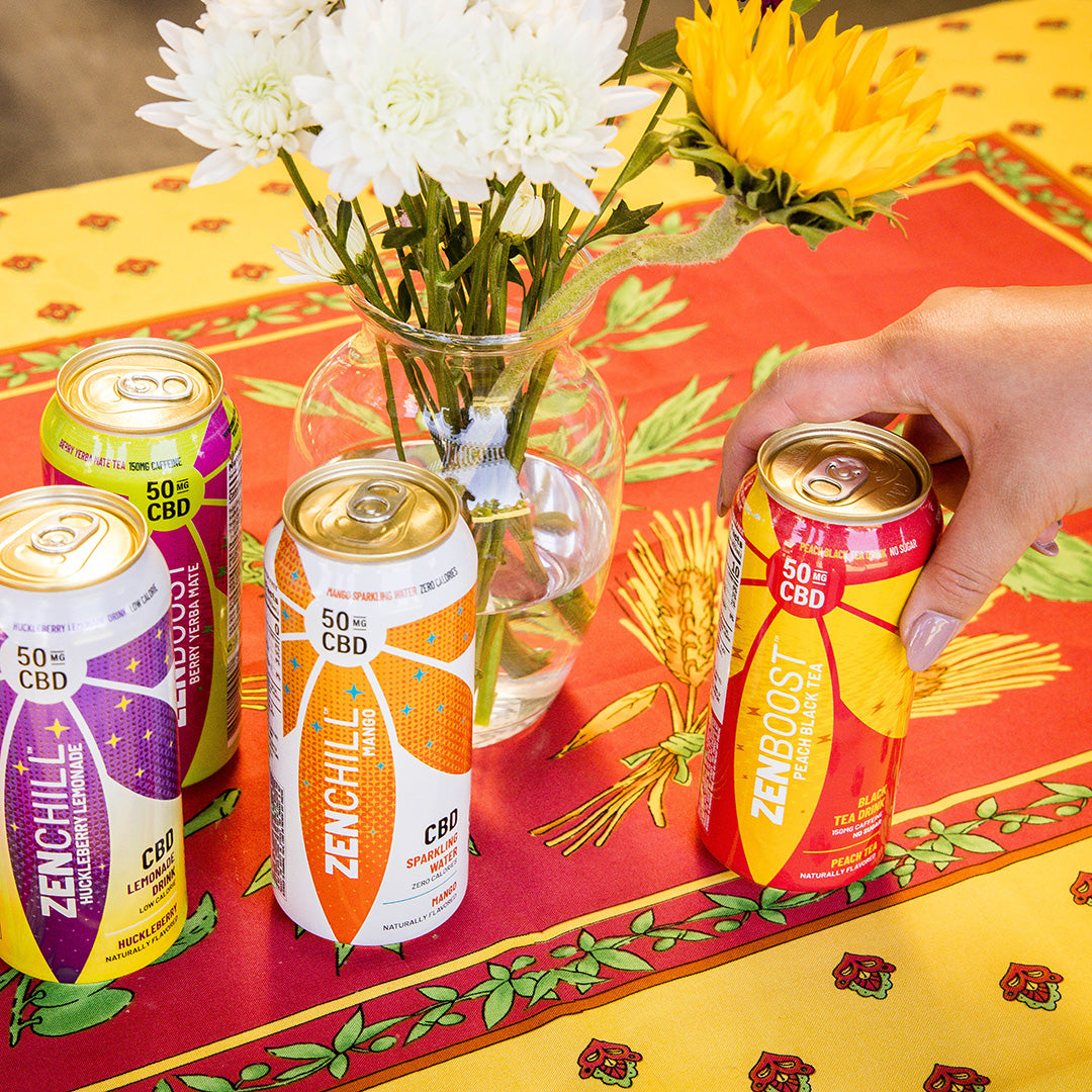 Zentopia - 50mg CBD Beverages that taste so good you can feel it.