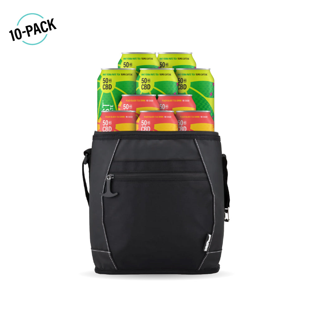 BUMP Adventure Pack: 10 CBD Drinks + Waterproof Cooler | Zentopia